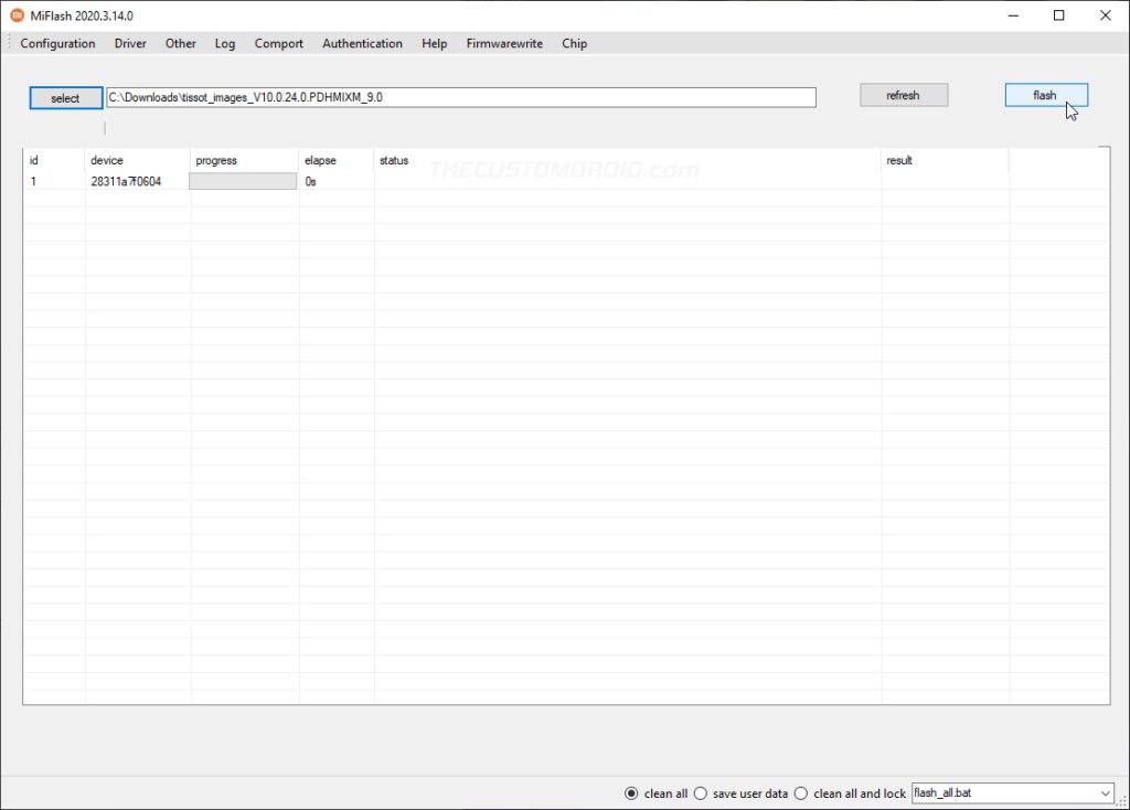 Install MIUI Fastboot ROM using Xiaomi’s Mi Flash Tool [Guide]