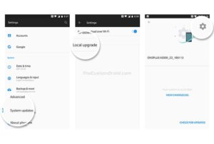 Install OxygenOS on OnePlus Devices using Local Upgrade (Guide)