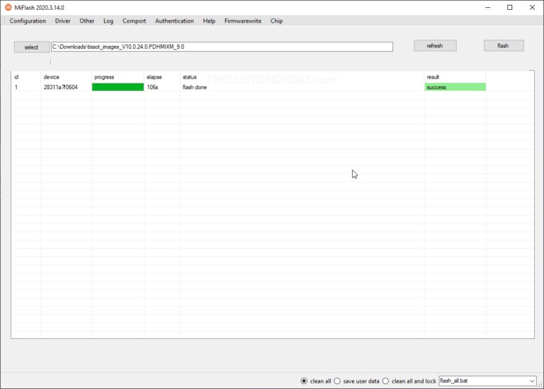 Install MIUI Fastboot ROM using Xiaomi’s Mi Flash Tool [Guide]