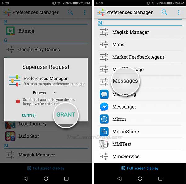 Android messages enhanced features - loxaresearch