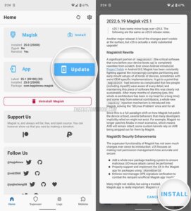 Magisk v25.2 Update — Improved Sepolicy injection, MagiskSU security enhancements, and more