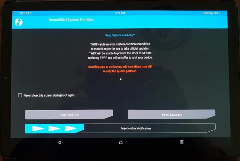 Install TWRP Recovery and Root Galaxy Tab S4 (SM-T830/T835)