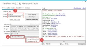 SamFirm Tool - Download Links & How to Use it to Download Latest ...