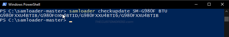 Samloader Tool - Cross-Platform Samsung Firmware Downloader